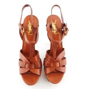 Yves Saint Laurent | Shoes | Ysl Yves Saint Laurent Cognac Brown ...